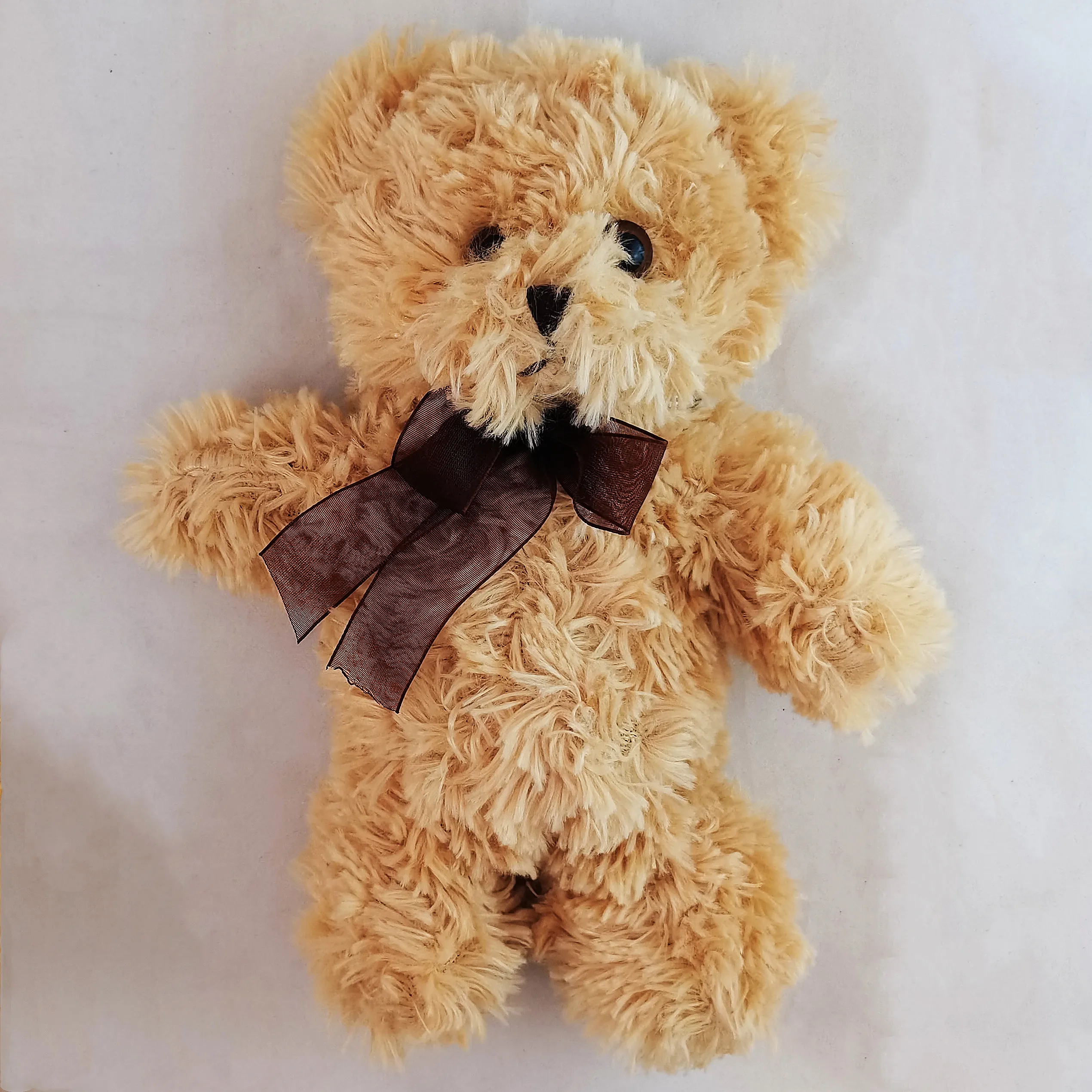 Plush Cute Teddy Bear Doll with Bow tie, Stuffed Butterfly Tie Toys ...