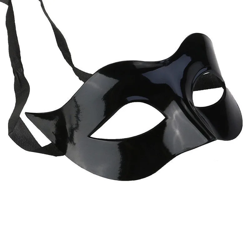 10 Color Women Man Sexy Gentleman Masquerade Mask Prom Mask Halloween ...