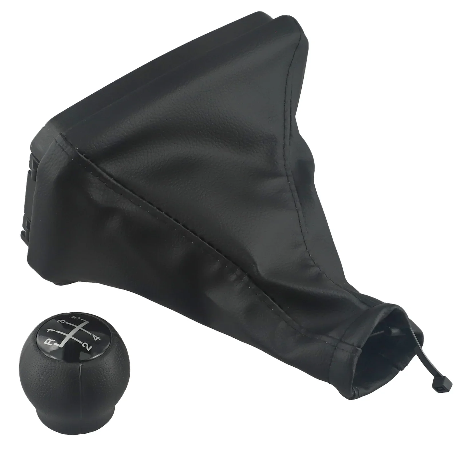 5 Speed Gear Lever Shift Knob Stick Pen Gaiter Boot Cover For Opel ...