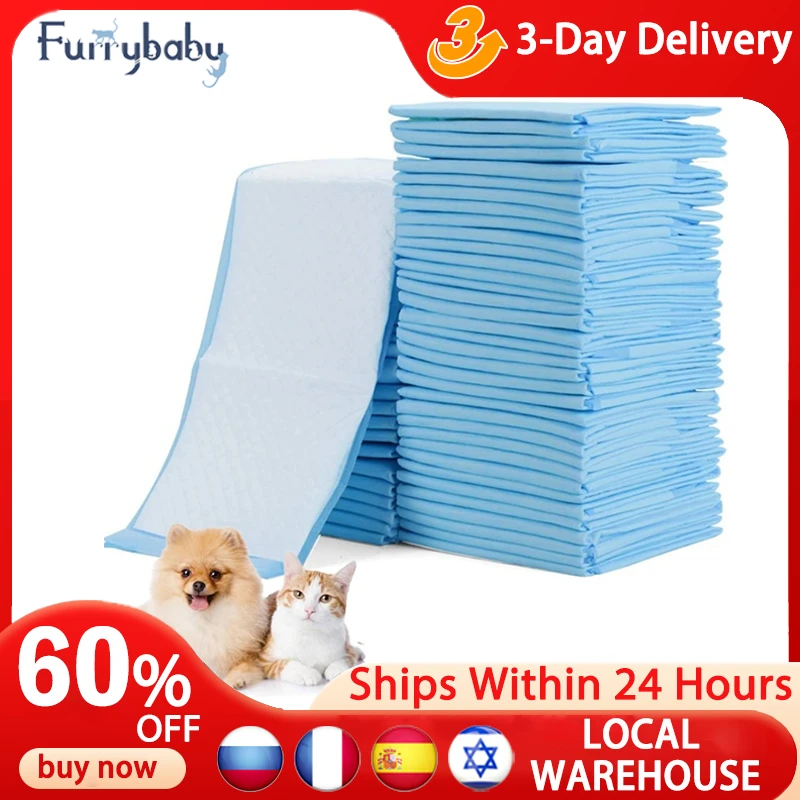 Super Absorbent Pet Diaper Dog Training Pee Pads Disposable Healthy ...