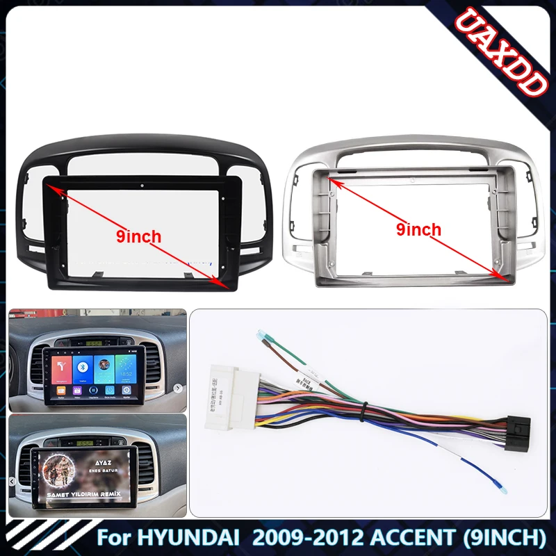 For-HYUNDAI-2009-2012-ACCENT-9INCH-Car-Radio-Android-Stereo-audio ...