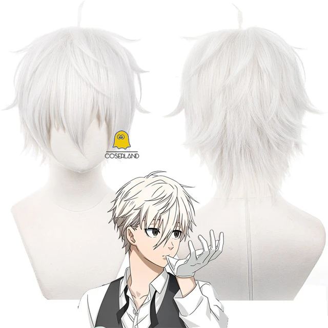 White Hair Anime Boy Cosplay