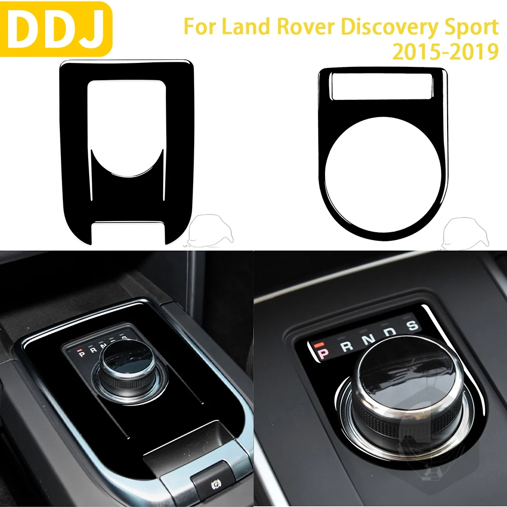 For-Land-Rover-Discovery-Sport-2015-2019-Accessories-Piano-Black-Plastic-Car-Interior-Gear ...