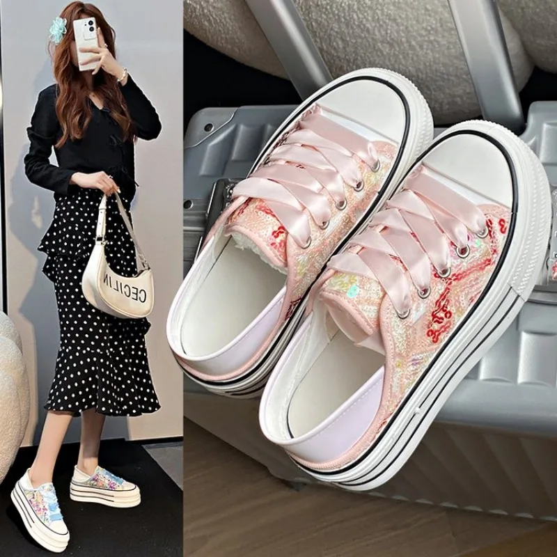 Zapatillas-de-deporte-de-lujo-para-mujer-zapatos-informales-de-malla ...