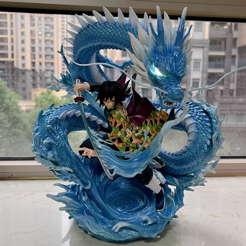 Anime-Demon-Slayer-Tomioka-Giyuu-Water-Dragon-Battle-Ver-Statue-Resin ...