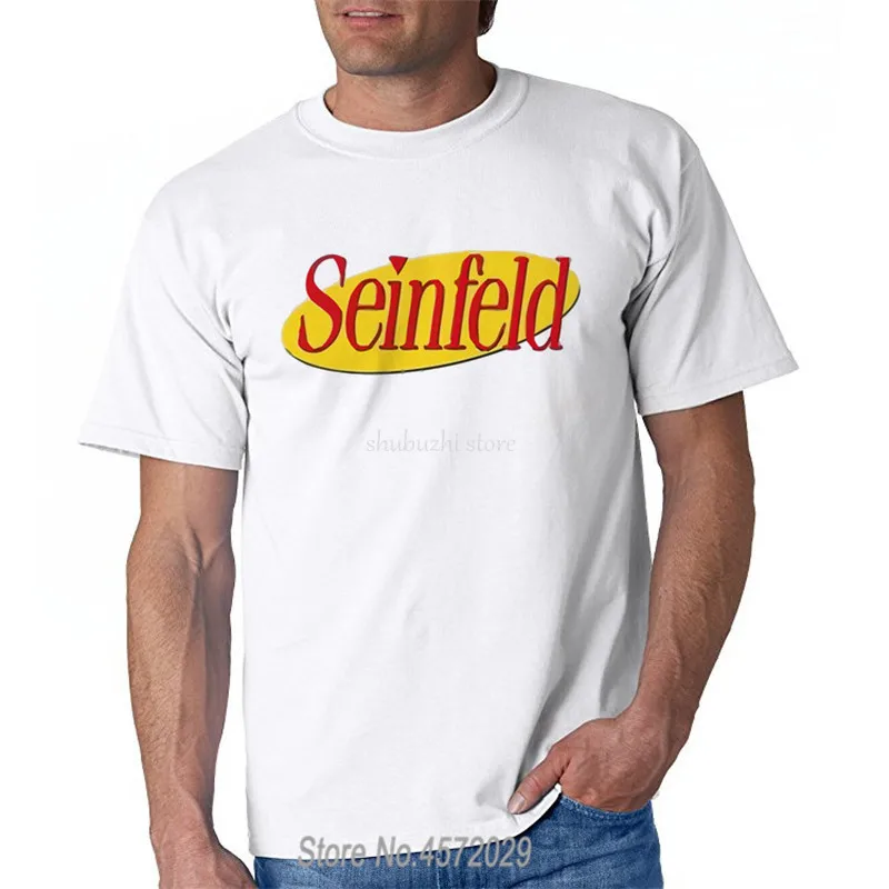 designer-t-shirt-T-shirt-Casual-Seinfeld-Logo-Men-s-O-Neck-short-T ...