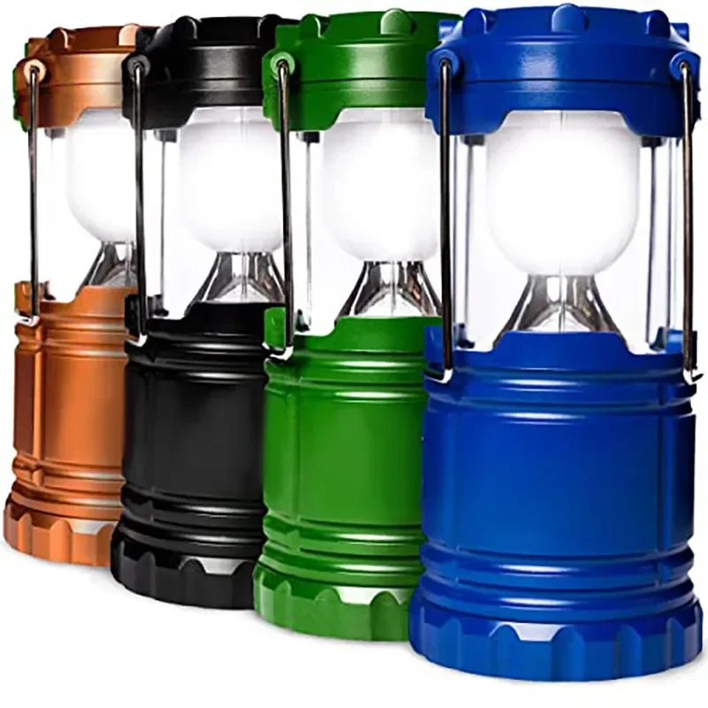 Solar-LED-Portable-Lantern-Telescopic-Torch-Lamp-Multi-function-Outdoor ...