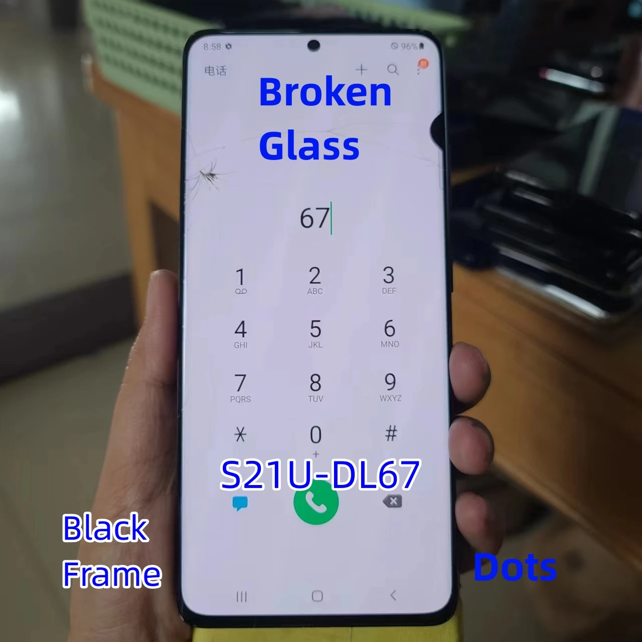 Repair-Edge-Screen-Separete-Glass-Practice-Lcd-For-Samsung-S21-Ultra ...