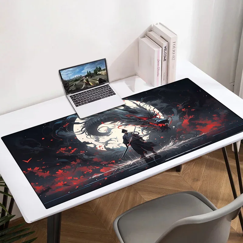 Lua-Samurai-Non-Slip-Borracha-Gaming-Mouse-Pad-Anime-Gamer-Mats-Playmat ...