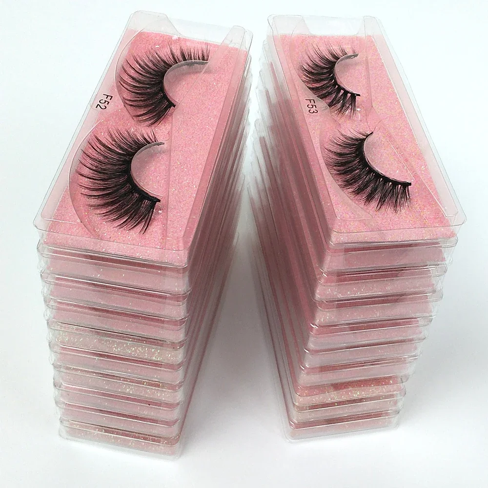 10-Pairs-Fake-Lashes-Wholesale-3D-Eye-Lashes-Pack-Natural-False ...