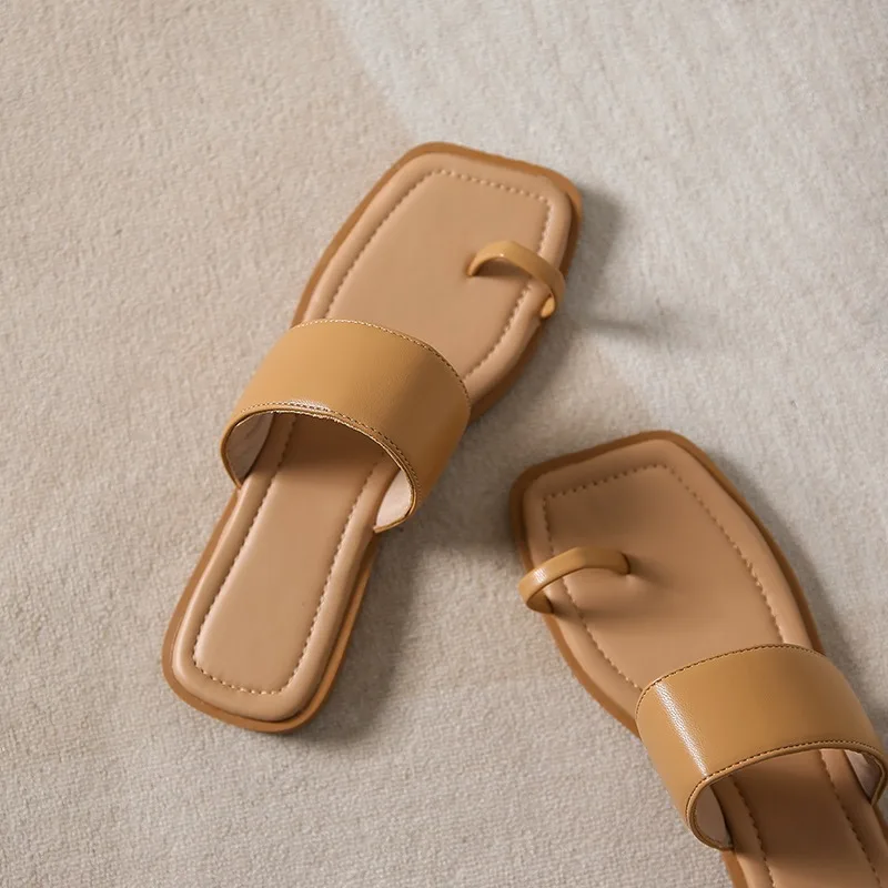 New-2024-Summer-Women-s-Slippers-Roman-Fashion-Designer-Flat-Sandals ...