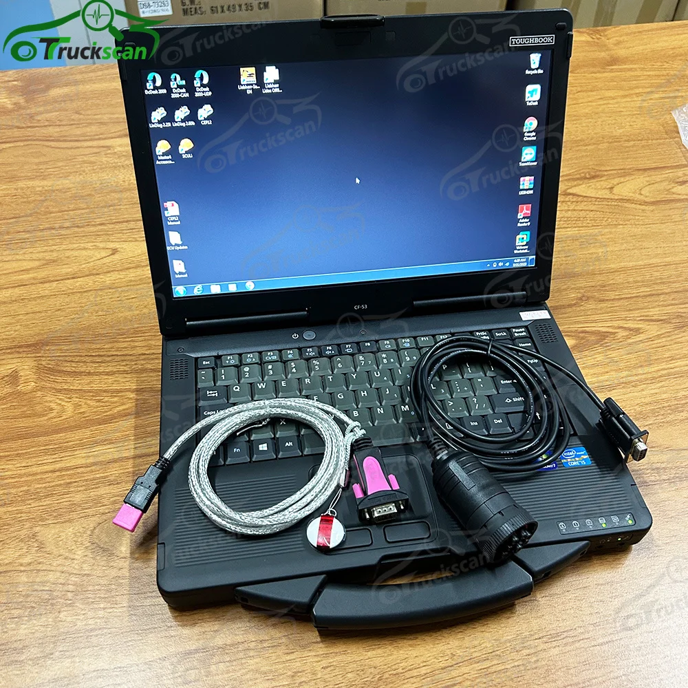 2024-Scanner-LIEBHERR-DIAGNOSTIC-KIT-With-CF53-Laptop-Liebherr ...