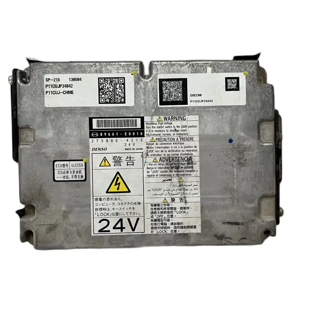 89661-E0010 89661E0010 275800-4213 2758004213 P11C USED ECU FOR HINO ...