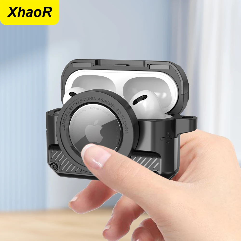 Luxury-Lock-Soft-Case-For-Airpods-Pro-Airtag-Cover-Protective-Cover-For ...
