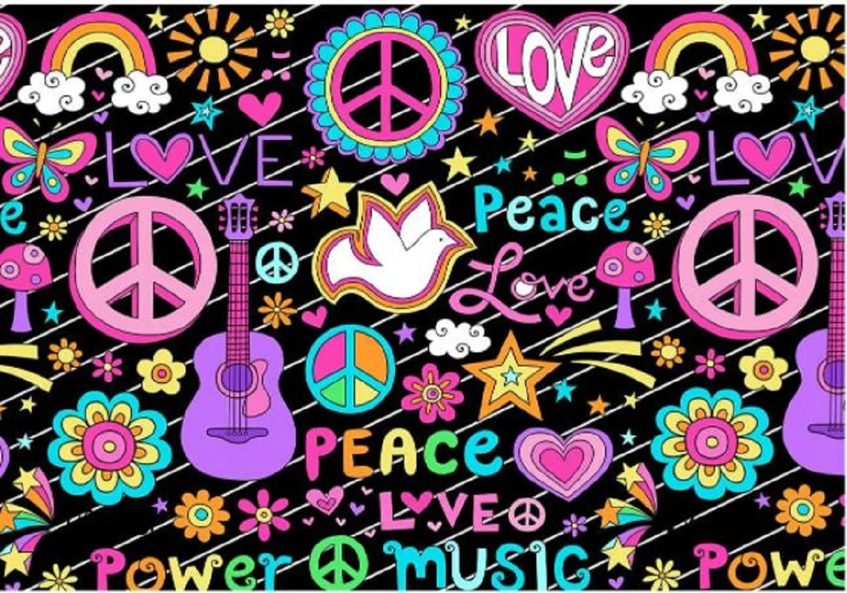 Hippie Peace Backgrounds