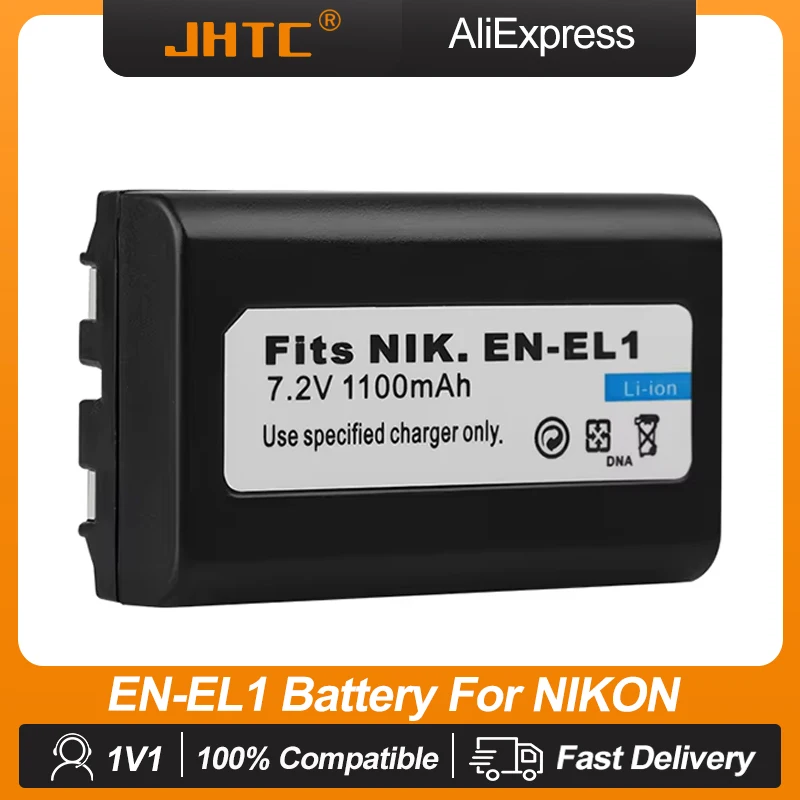 EN-EL1 Battery For Nikon Coolpix 500 775 880 885 990 995 4300 4500 4800 ...
