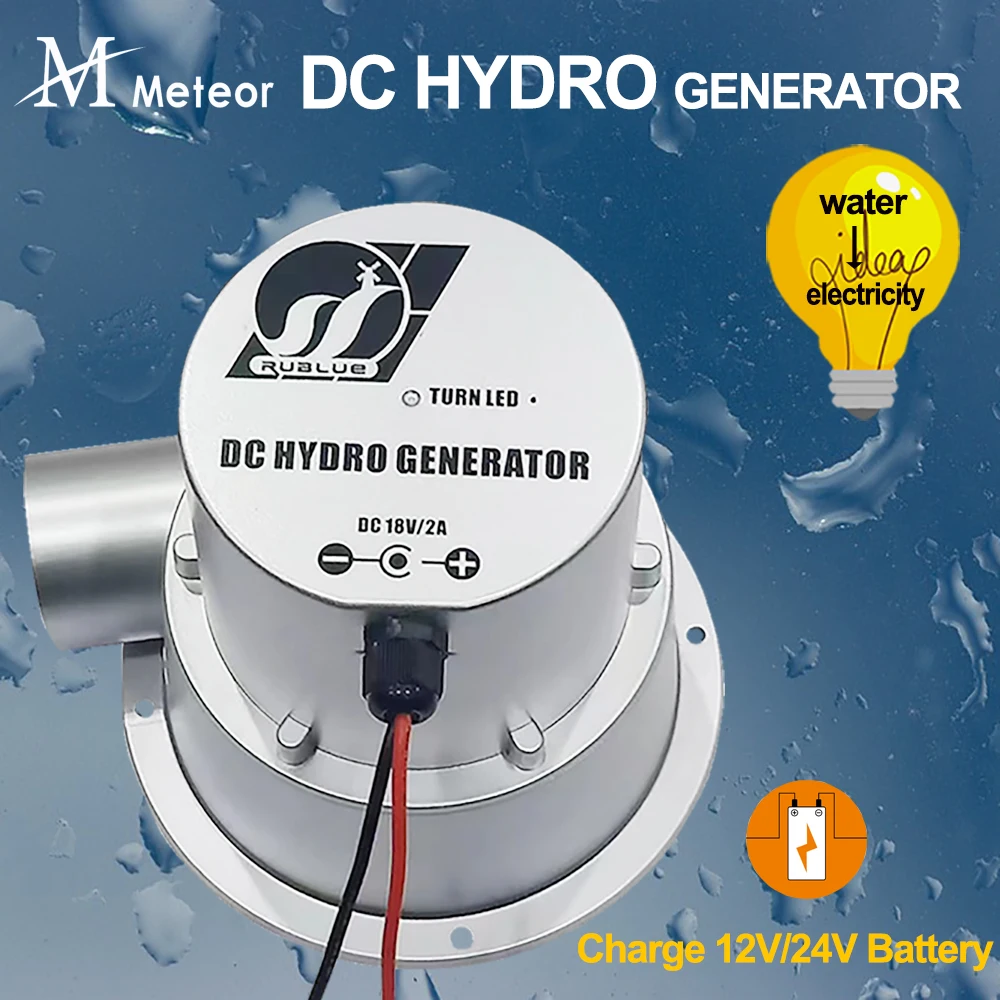100W-50W-Water-Turbine-18V-36V-Hydraulic-Generator-Outdoor-Hydro ...