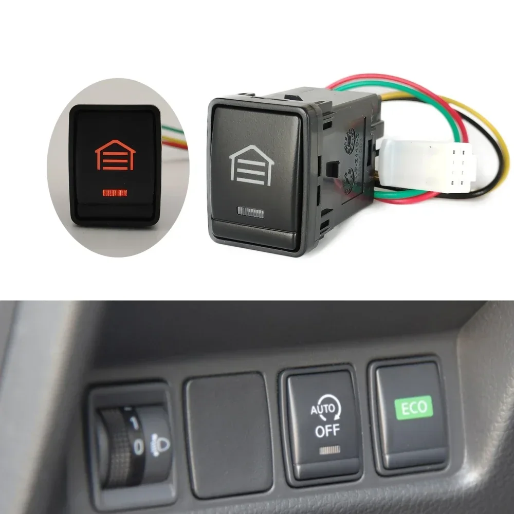 For-Nissan-X-Trail-TEANA-2013-2018-Push-Switch-Car-Orange-LED-Garage ...