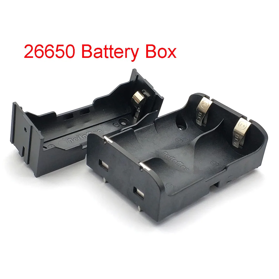 1S 2S 26650 Battery Holder THM Batteries Case Storage Box 1 2 Slot ...
