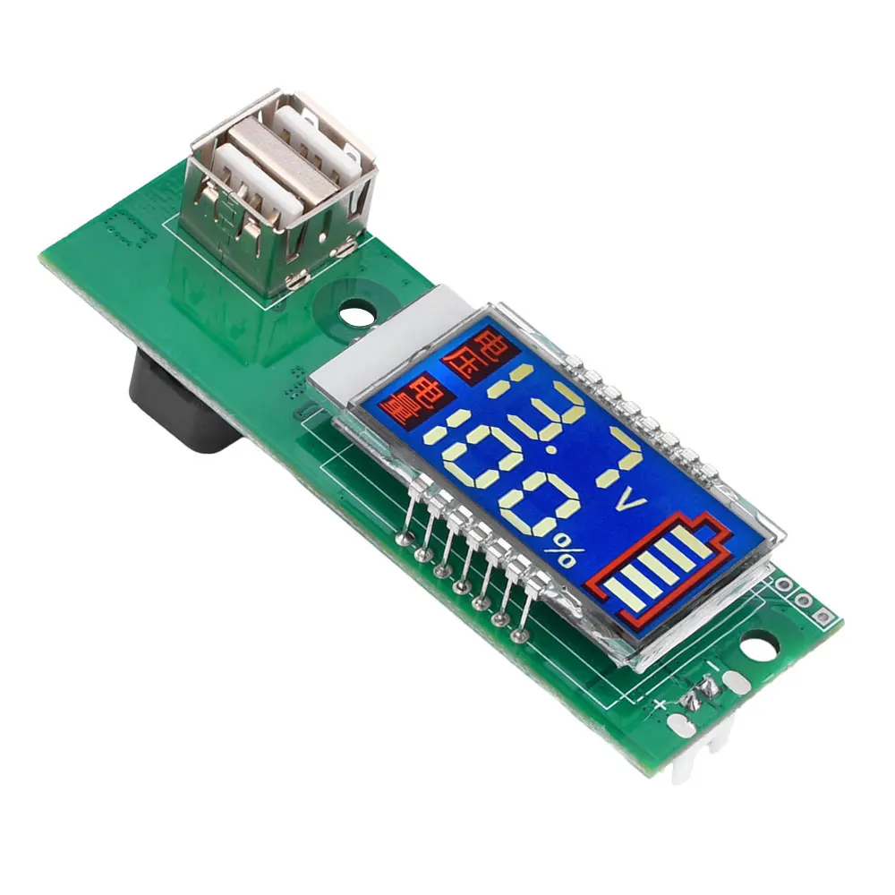 Lead-Acid-Lithium-Battery-Voltmeter-Battery-Capacity-Tester-LCD-Screen ...