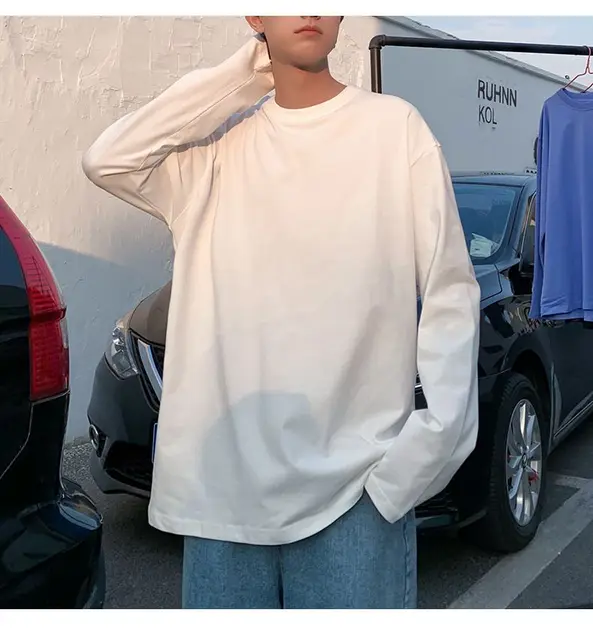 American Stand Collar Coat Men Autumn Harajuku High Street Colorful ...