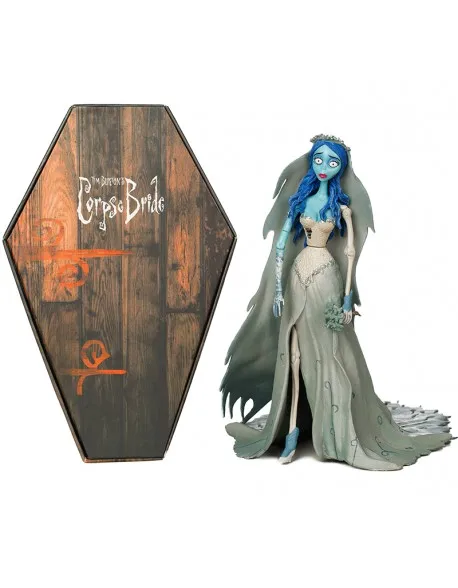 Emily Corpse Bride Tim Burtom 18 cm PVC Con Ataud Figura| | - AliExpress