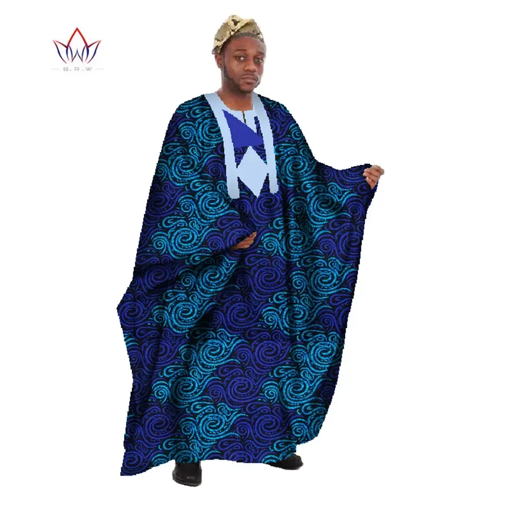 Custom-Mens-African-Clothing-Long-Sleeve-Men-Loose-Thobe-Robe-Dashiki ...