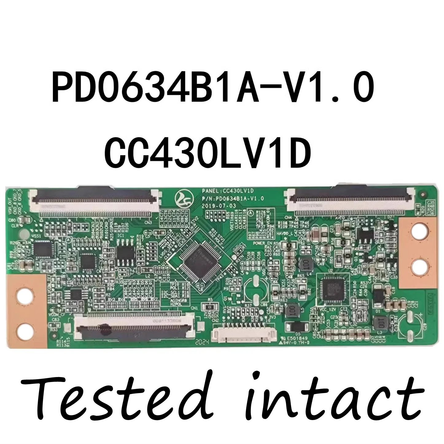 Original-D43PPF-logic-board-CC430LV1D-PD0634B1A-V1-0-tested-intact-T ...