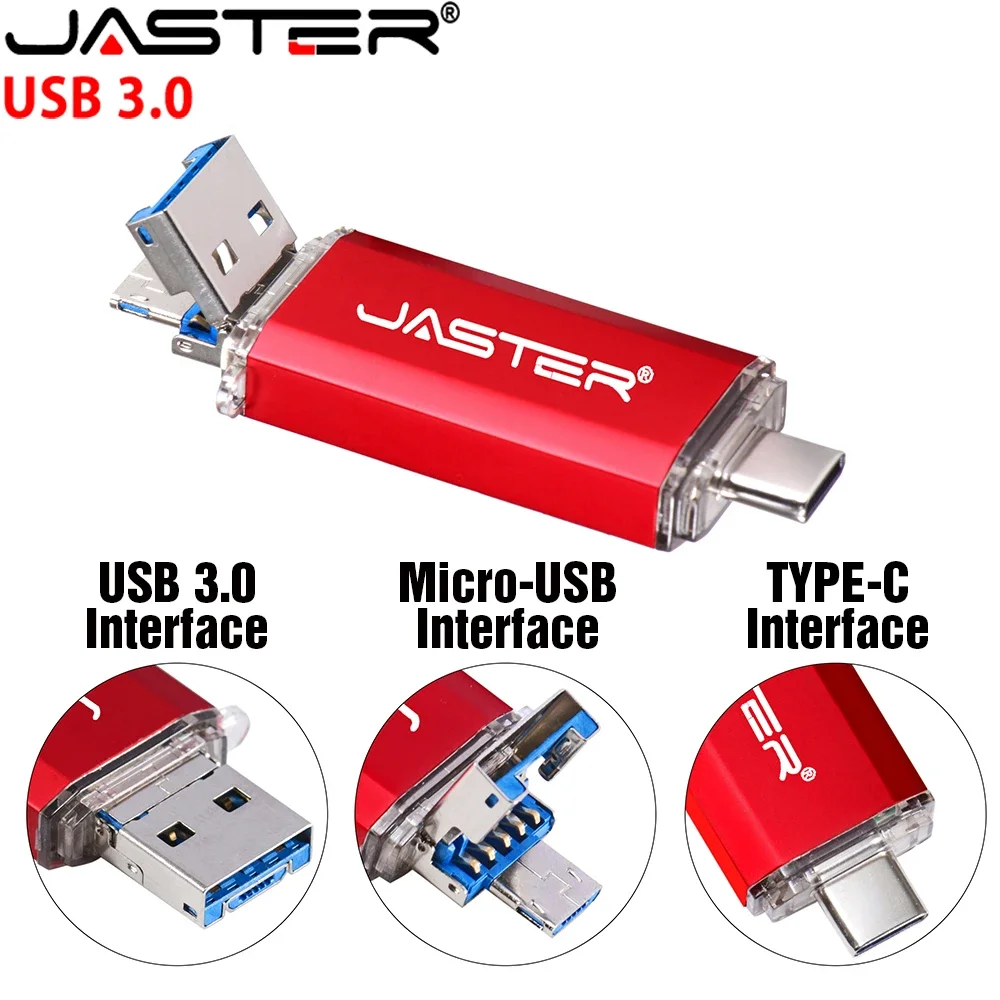 Multifunction Metal OTG USB 3.0 Flash Disk 4G 8G 16G 32GB 64G 128G ...