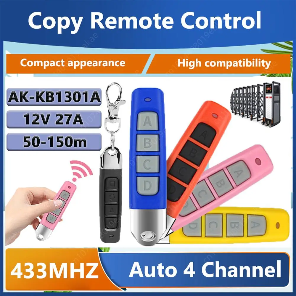 433-315MHz-Remote-Controller-Cloning-Code-Plastic-4-Keys-Clone ...