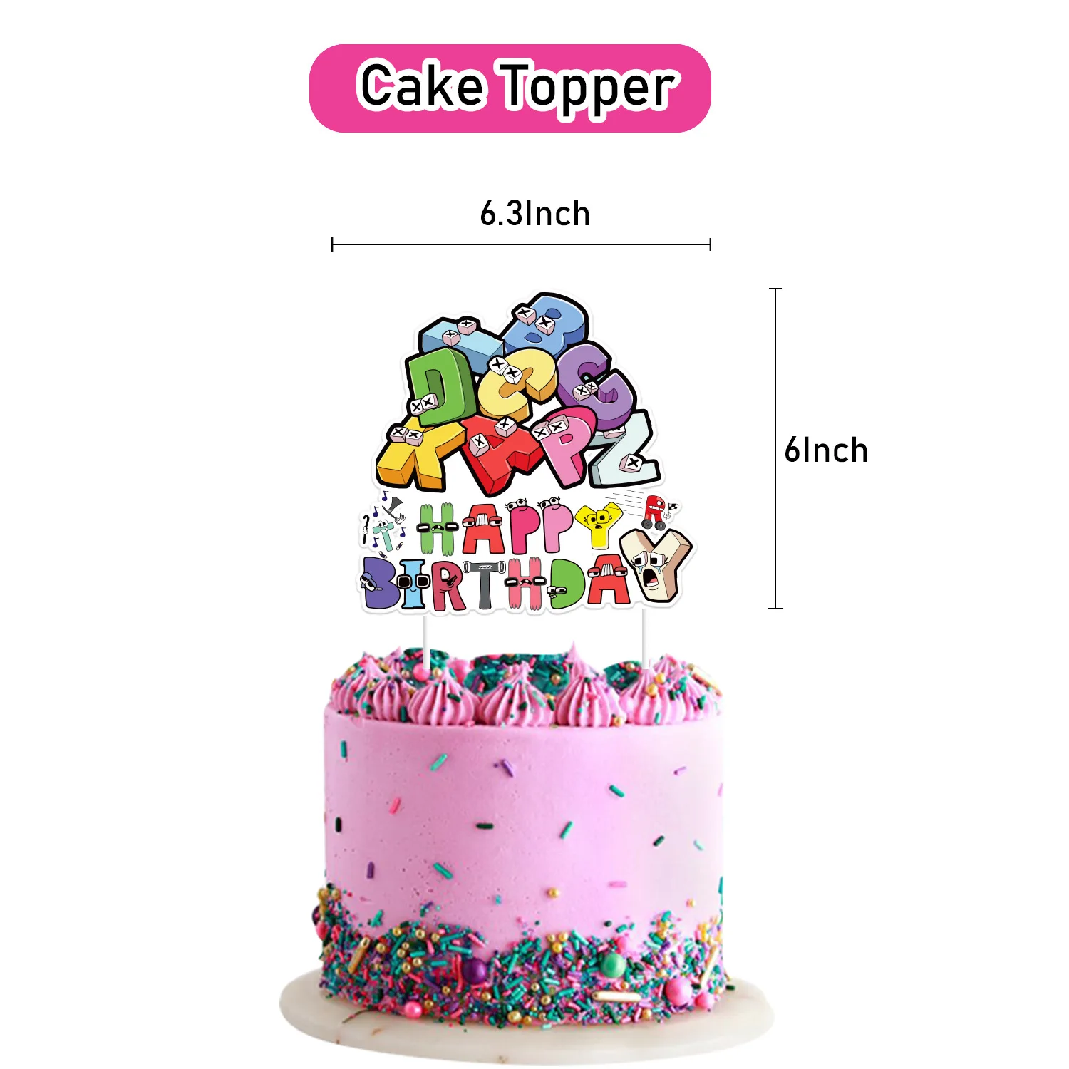 Alphabet Lore Birthday Cake Authentic | www.oceanproperty.co.th