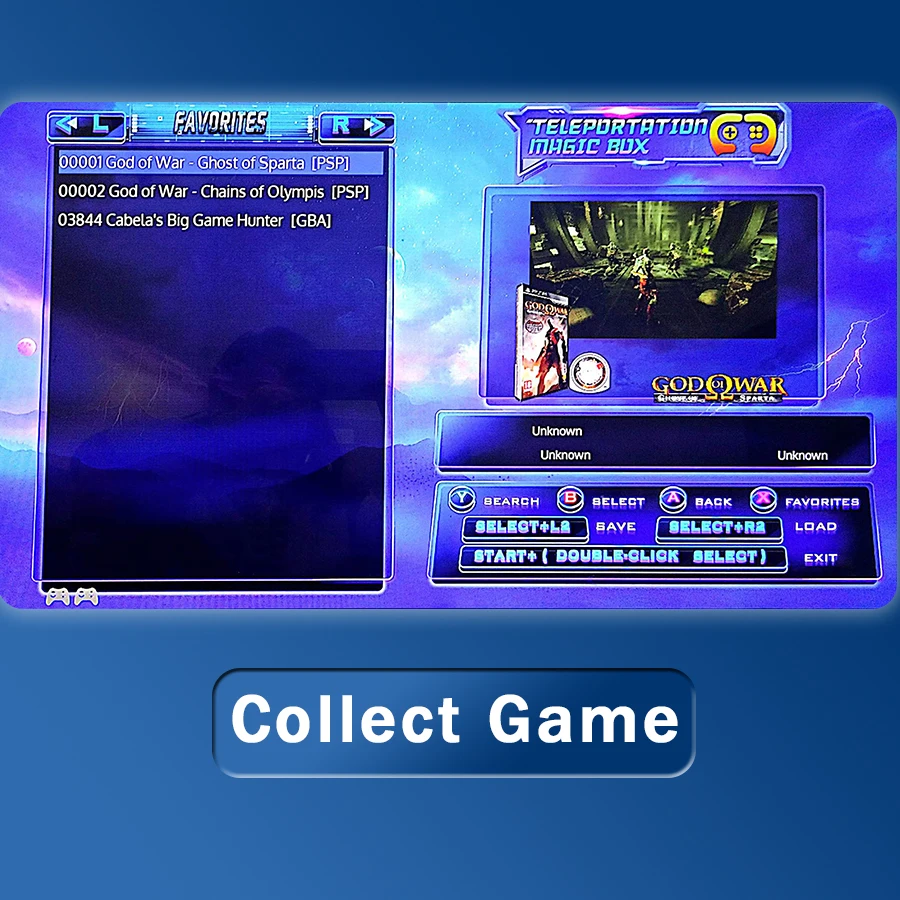 Super Game Box Retro Console - 128GB 10000+ 2D/3D Classic Games 4K HDMI ...