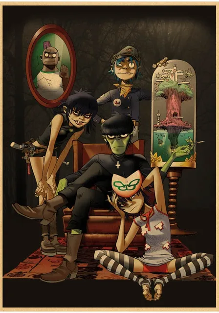 Gorillaz Plastic Beach Noodle