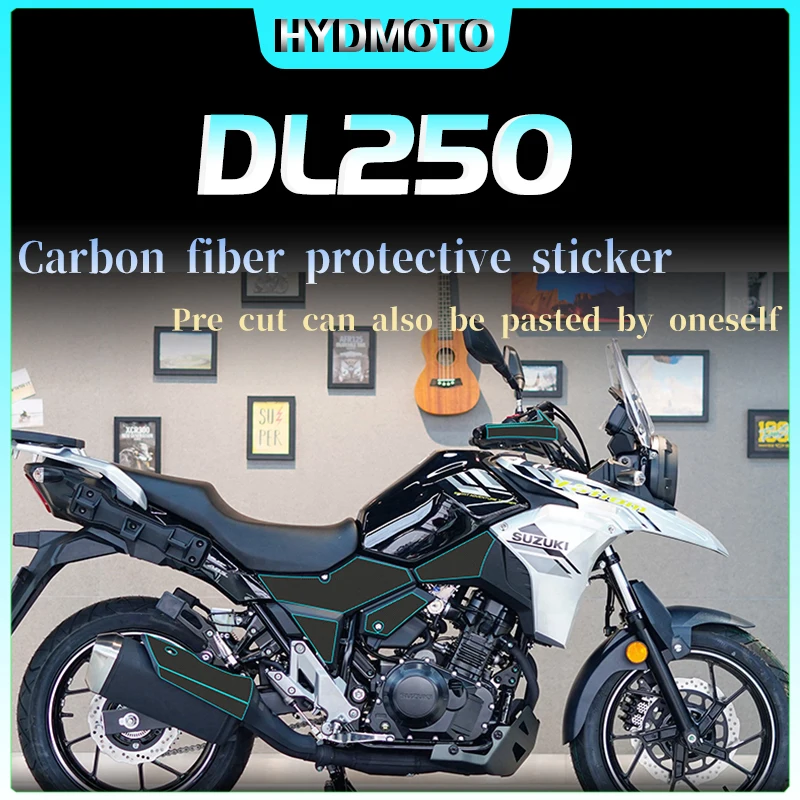 For-Suzuki-DL250-Carbon-fiber-protective-film-for-car-body-all-body ...