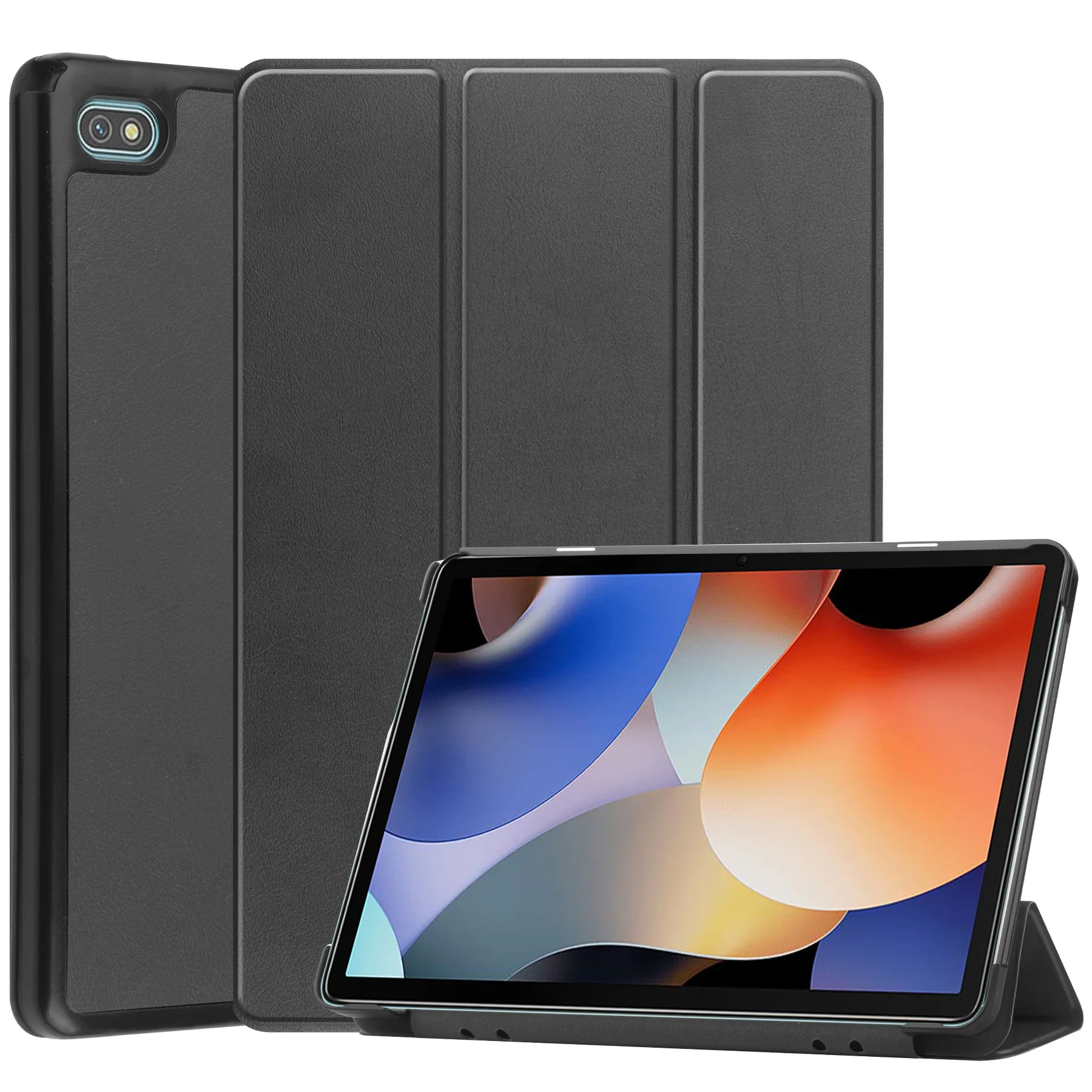 Case-for-Blackview-Tab-7-Pro-10-1-Inch-Tri-Fold-Smart-Tablet-Case-PU ...