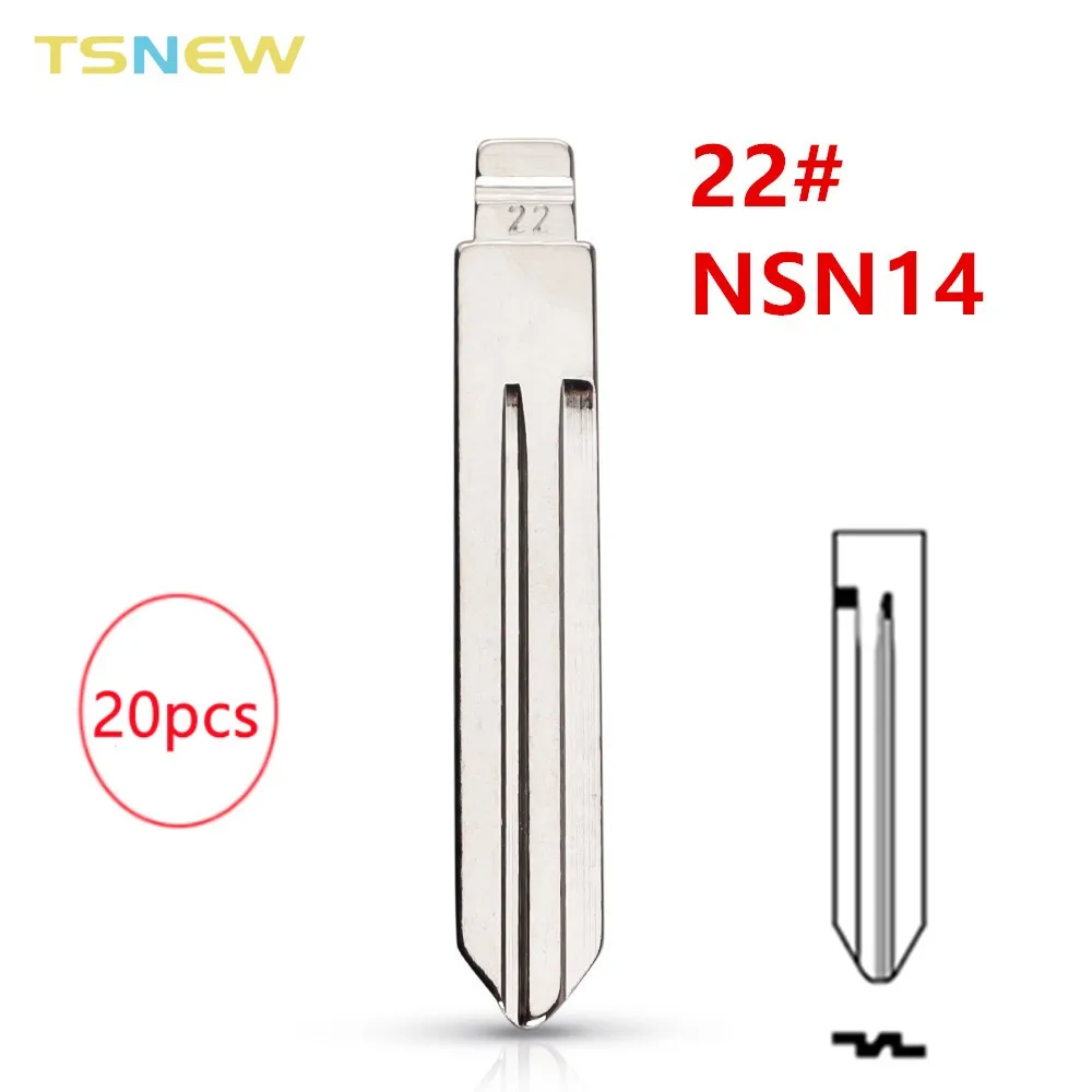 20pcs-key-blade-22-NSN14-for-Nissan-Sunny-Tiida-Teana-for-KD-keydiy ...