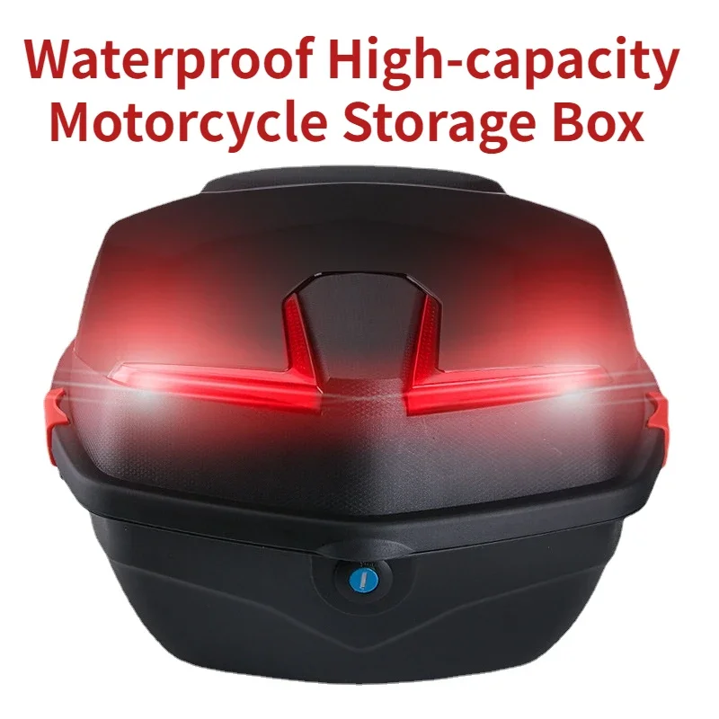 Waterproof-High-capacity-Motorcycle-Storage-Box-Enlarged-Tail-Box-Rear ...
