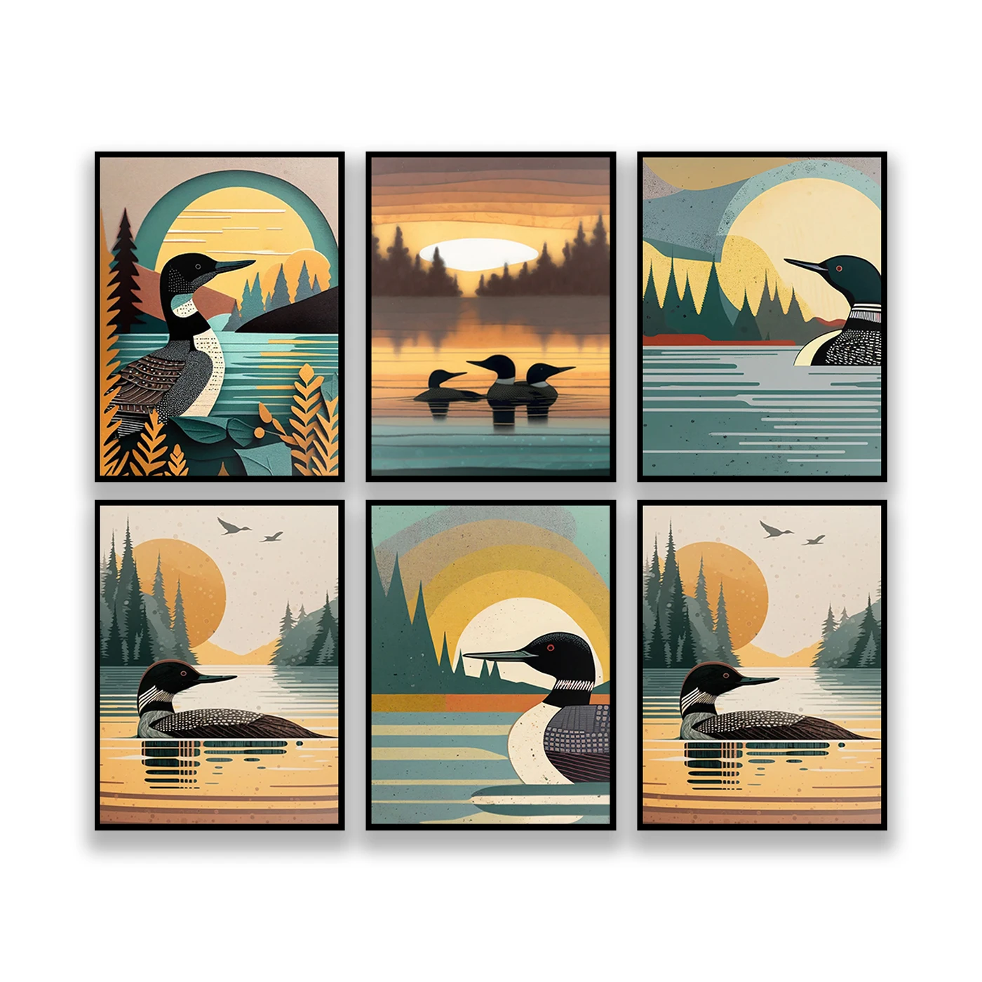 Loon Painting