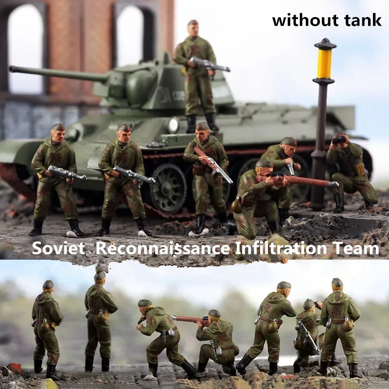 1-72-Scale-Model-7-Pcs-Soviet-Red-Army-Reconnaissance-Infiltration-Team ...