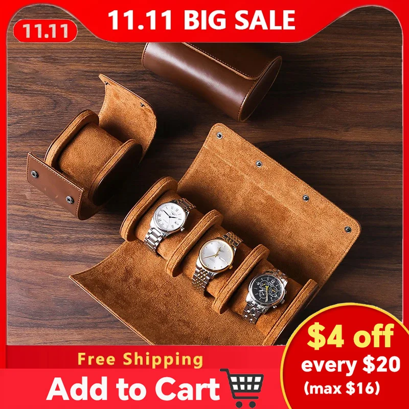 Watch-Roll-Travel-Case-3-Watch-Storage-and-Organizer-Secure-Storage ...