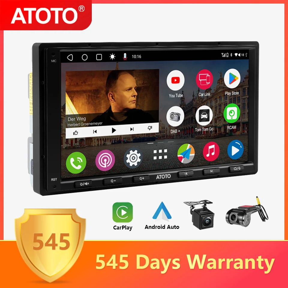 ATOTO-A6PF-7-Double-2-Din-Car-Radio-Android-Auto-Wireless-Carplay-Screen-Display-Multimedia ...