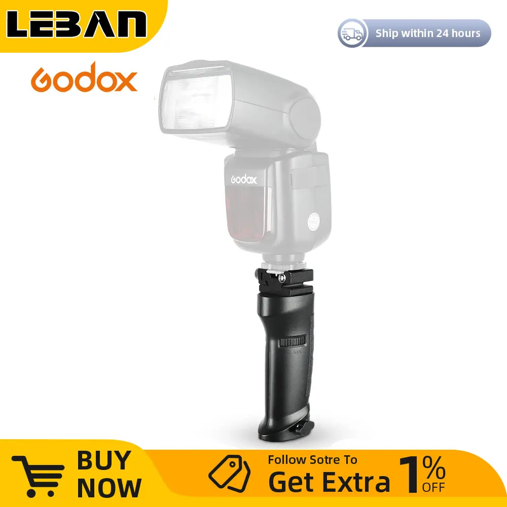 Godox-FG-40-Hot-Shoe-Flash-Handle-Grip-flash-bracket-holder-for-Godox ...