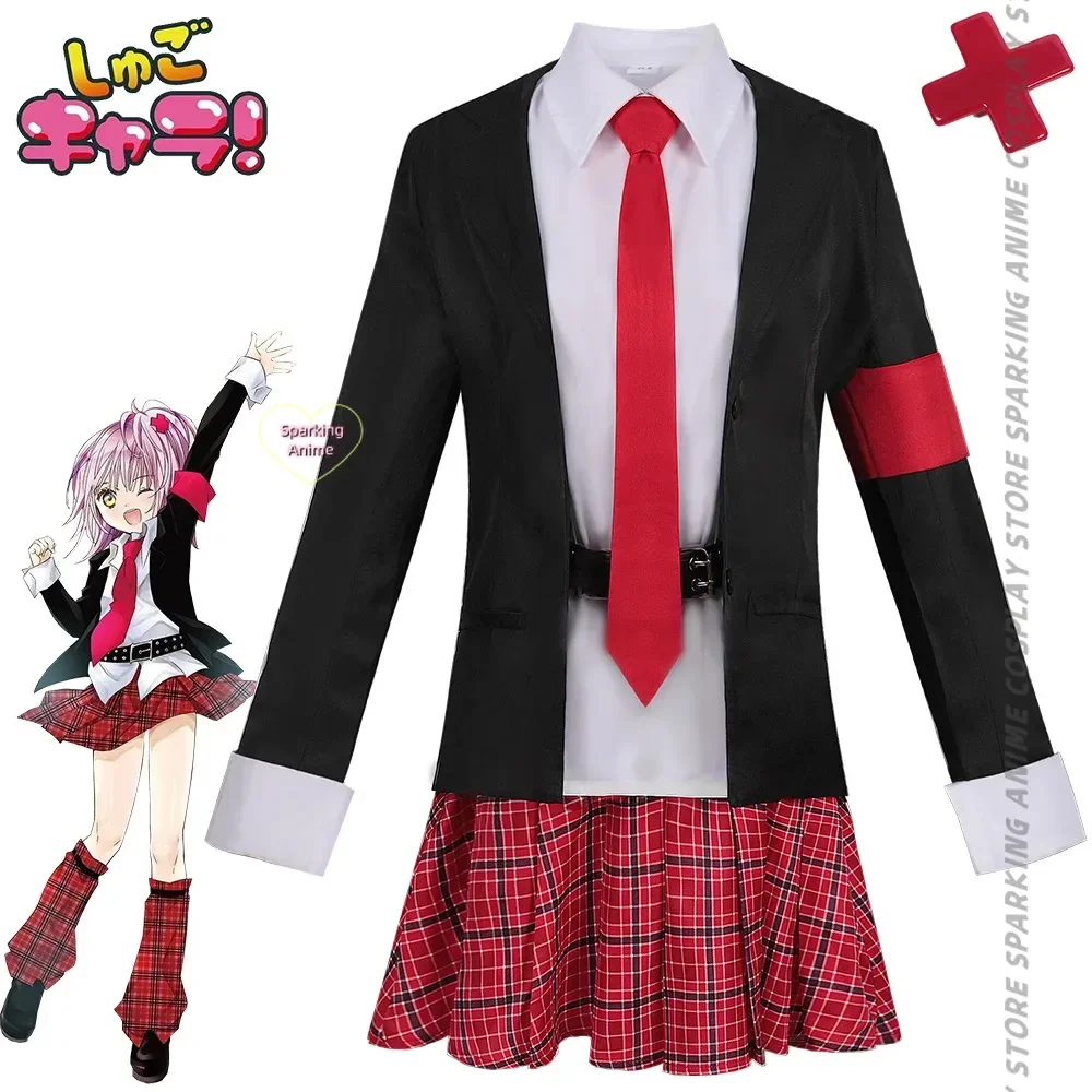 New-Anime-Shugo-Chara-Hinamori-Amu-Cosplay-Costume-Women-s-JK-High ...