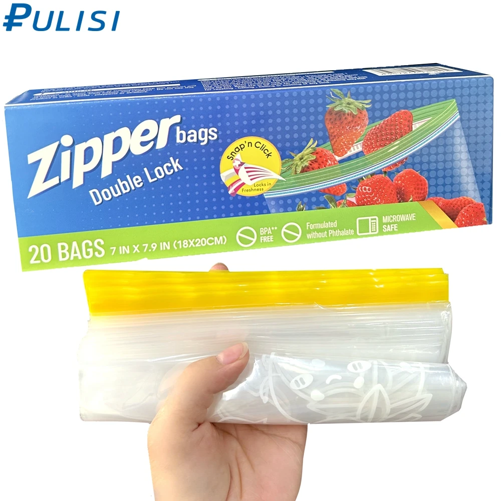 Reusable-Zippered-Freezer-Bags-Flat-Bottomed-Plastic-Bags-for-Food ...