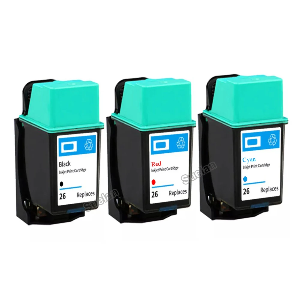 Compatible-51626A-For-HP-26-Ink-Cartridges-DeskJet-200-320-340-400-500C ...