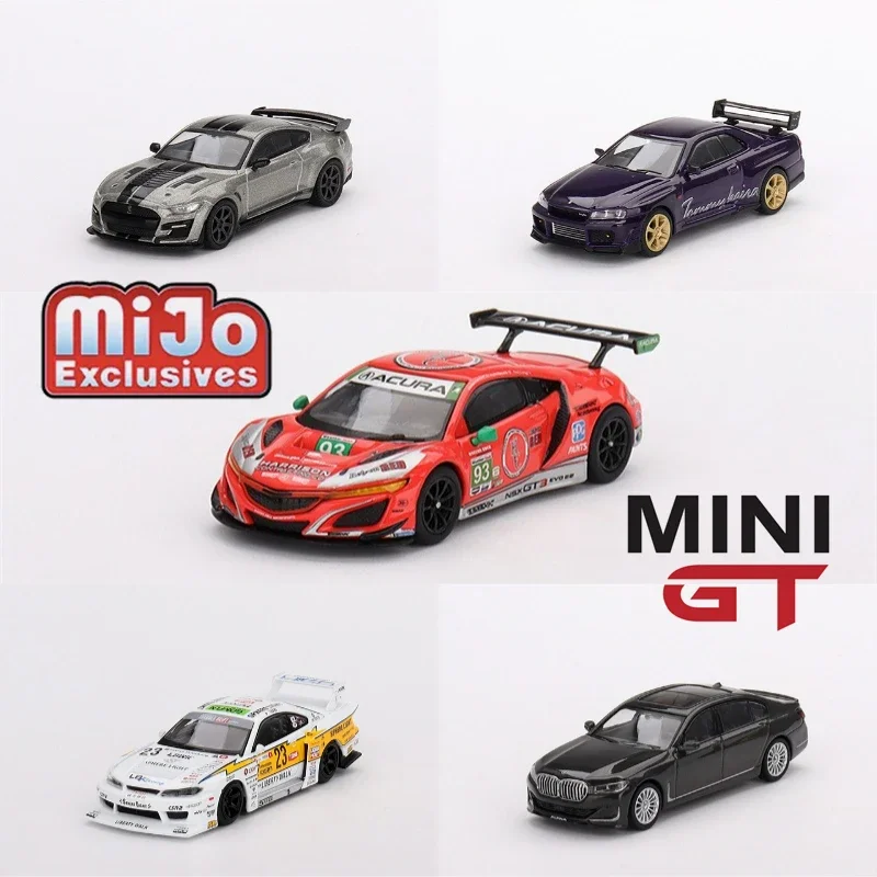 MINI-GT-Mijo-Exclusives-1-64-Shelby-GT500-Skyline-R34-Acura-NSX-GT3 ...