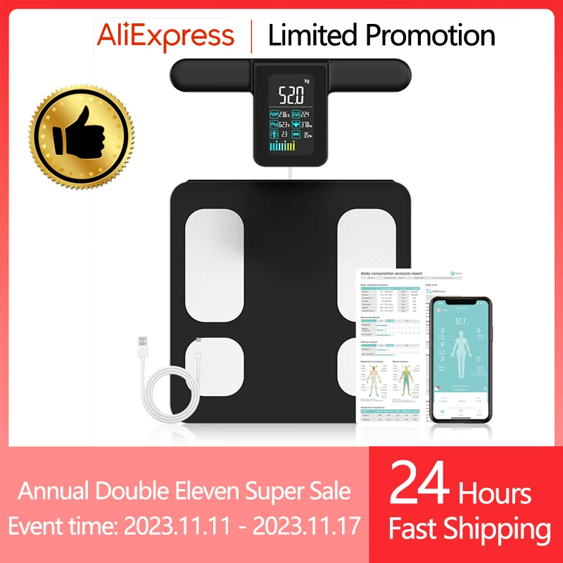 Smart-8-Electrode-Scale-2023-New-Bioimpedance-Electronic-Digital-Weight ...