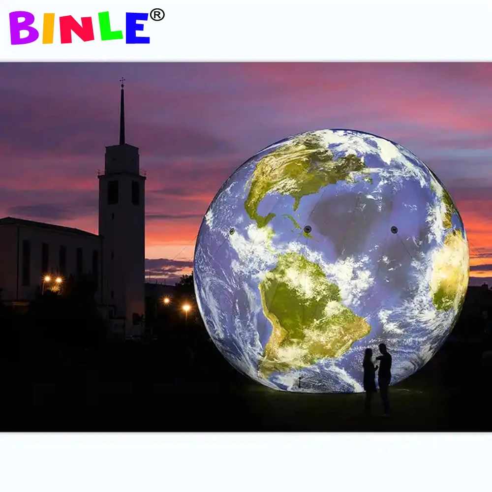 Planet Earth Inflatable Balls