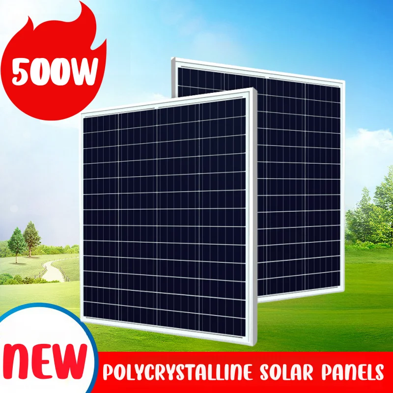 300W-500W-Solar-Panel-Kit-Complete-12V-Polycrystalline-Power-Portable ...