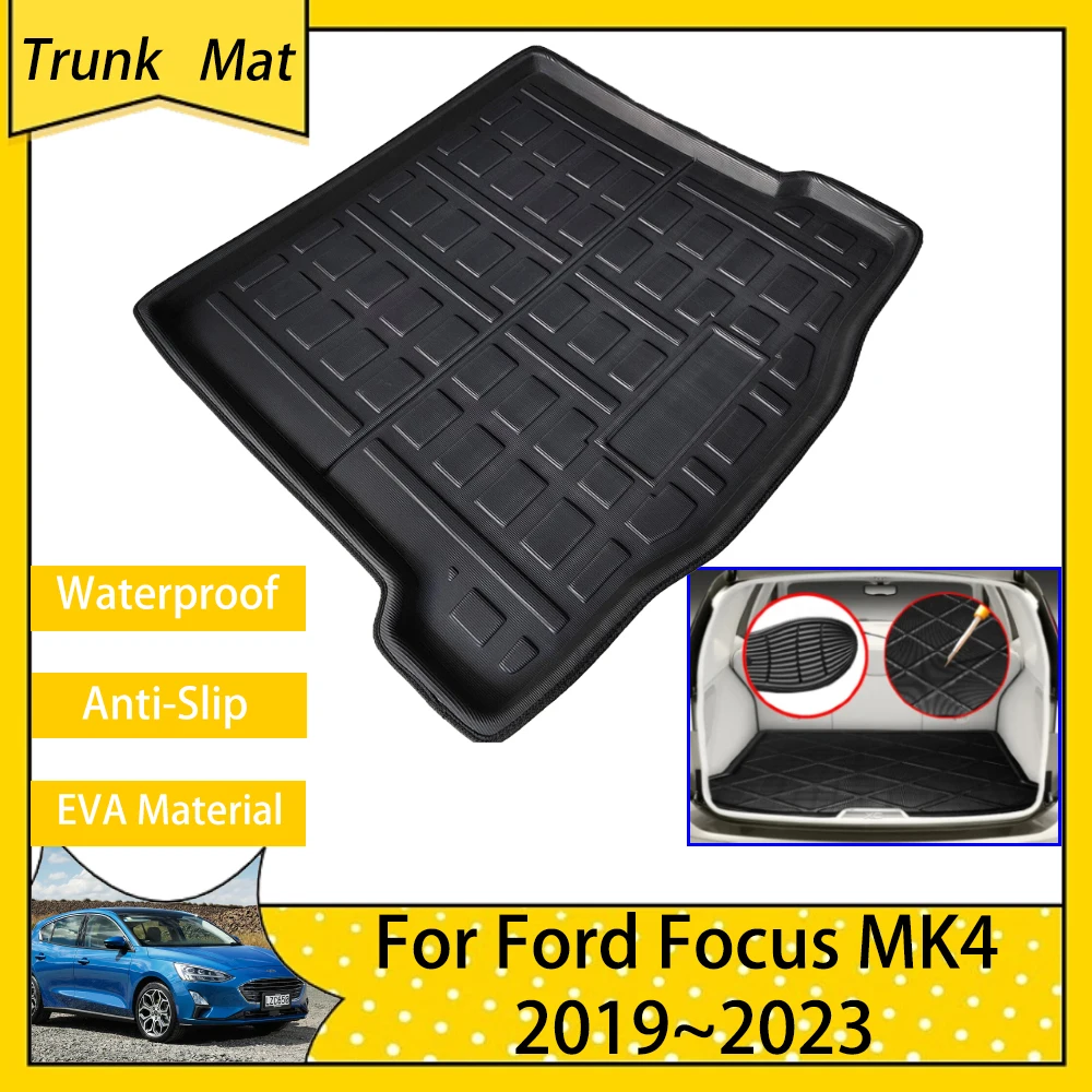 Car-Trunk-Mats-for-Ford-Focus-4-MK4-Hatchback-Sedan-C519-2019-2020-2021 ...